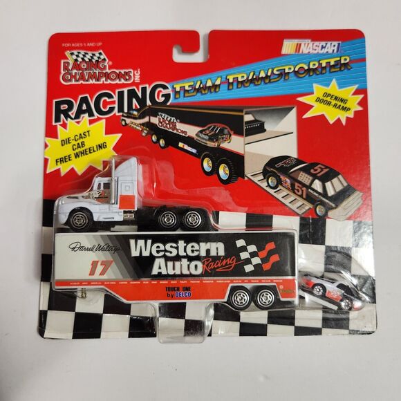 MATCHBOX | Toys | Vtg 994 Racing Team Transporter 17 Darrell Waltrip ...